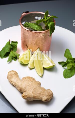 Moscow mule, also known as Vodka buck Stock Photo - Alamy