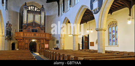 interior of redenhall church norfolk Stock Photo - Alamy