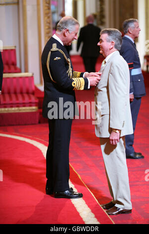 Mr. Graham Smith from Horsham is made an OBE by the Prince of Wales at ...