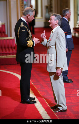 Mr. Graham Smith from Horsham is made an OBE by the Prince of Wales at ...