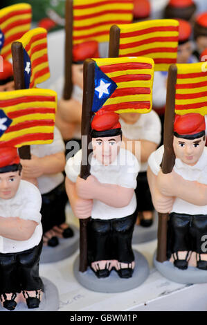 ´Caganers´, particular feature of modern nativity scenes at Santa ...
