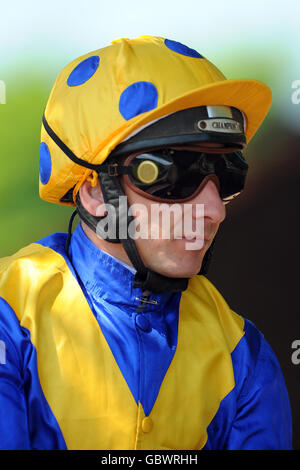 Horse Racing - Haydock Park. Jockey Steve Drowne on Doncaster Rover ...