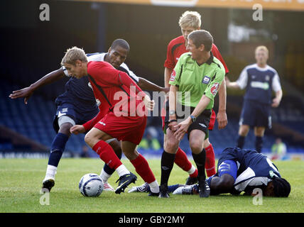 Referee in action during the friendly match Under-21 Czech Republic vs ...