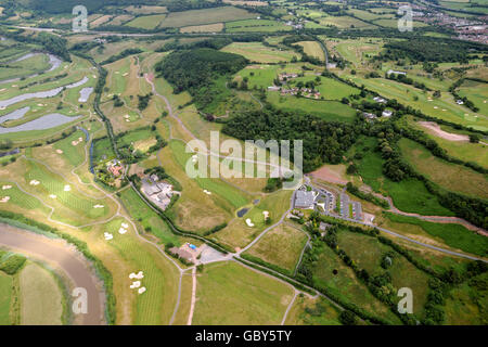 Golf - The Celtic Manor Resort - Aerial Views. Aerial view of the ...