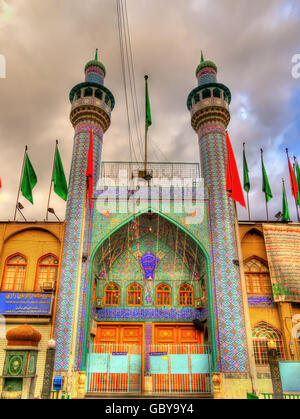 Mosque in Qom,the sacred city, Iran Stock Photo - Alamy