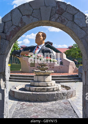 St. Johns, Antigua. Monument to First Prime Minister, Sir Vere Cornwall ...