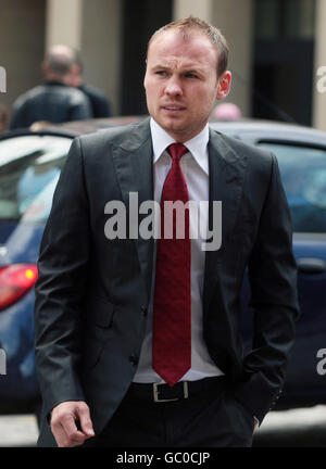 Boxing promoter Barry Hughes arrives for sentencing at Edinburgh High ...