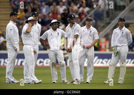 Australian Test Team -- From left: Back Row: K. Meulman; G. Tribe, I ...