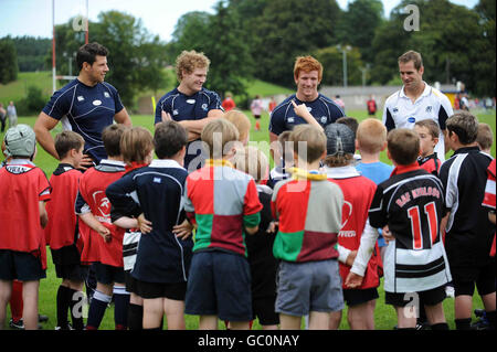 Scotland's Dave Callam, Ross Rennie, Roddy Grant and Chris Paterson ...