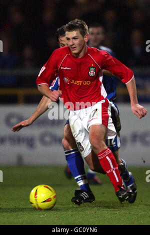 Soccer - LDV Vans Trophy - Chester City v Wrexham Stock Photo - Alamy