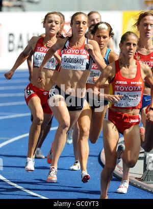 Great Britain's Lisa Dobriskey in the Women's 1500m event during the ...