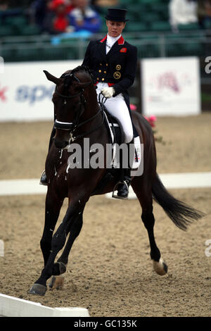 Great Britain's Emma Hindle riding Lancet helps the team secure silver ...