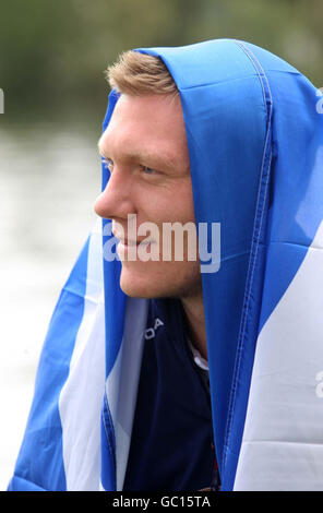 Scottish flag during the FIFA World Cup 2026 Group C match between ...