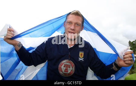Scottish flag during the FIFA World Cup 2026 Group C match between ...