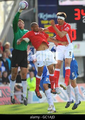 Goalkeeper Scott Flinders, Hartlepool Stock Photo - Alamy