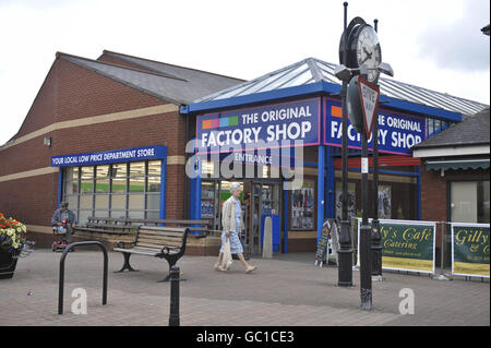 Exterior Outside Of The Original Factory Shop Horley Surrey England UK ...