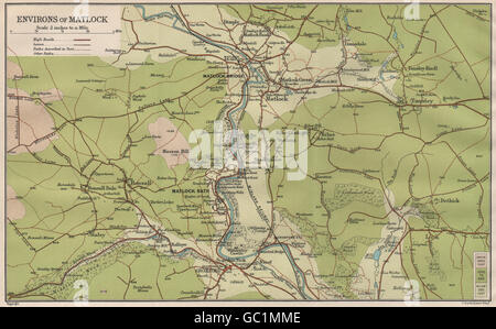 Matlock bath Derbyshire peak district england uk Stock Photo: 72611145 ...