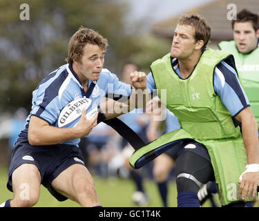 Rory Lamont during a training session at Murrayfield, Edinburgh Stock ...