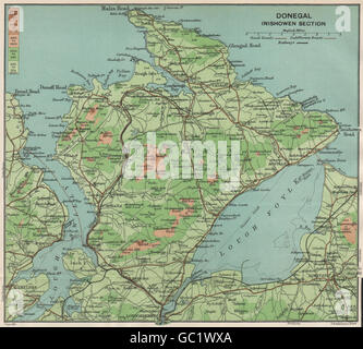 INISHOWEN PENINSULA. Donegal. Lough Foyle Lough Swilly Malin Buncrana ...