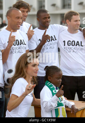 Queen Rania FIFA World Cup education for every child campaign launch ...