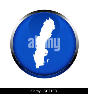 Map of Sweden in Europe Stock Photo - Alamy