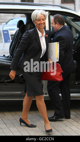 France's Finance Minister Christine Lagarde arrives prior to the G20 ...