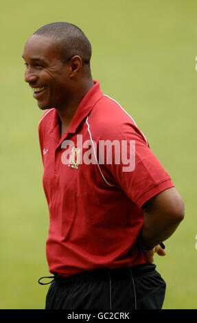 Milton Keynes Dons manager, Paul Tisdale during the Sky Bet League One match at Stadium MK ...