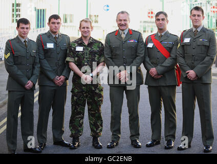 British Royal Marine Lt. Col. Richard Cantrill, commanding officer, 42 ...