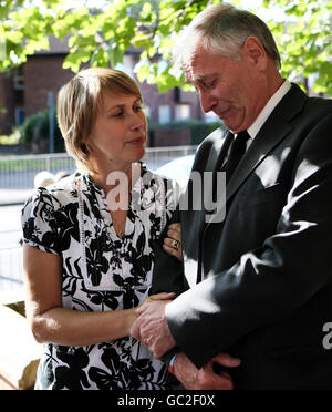 Elaine Dyson and Colin Dyson, wife and father of Corporal Stuart Dyson ...