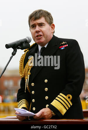 Admiral Sir Mark Stanhope, Chief of the Naval Staff and First Sea Lord ...