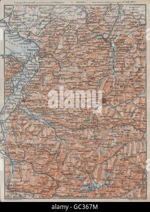 VORARLBERG & BREGENZER WALD. Bludenz St Anton Zürs Lech See Ischgl ...
