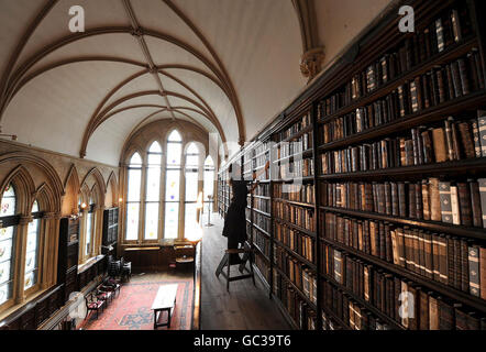 A view of the York Minster Library which dates back to 1414 and ...