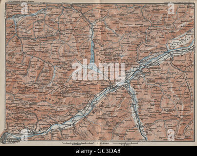 Tiroler Unterland. Unterinntal. Inn valley. Innsbruck Tyrol Jenbach ...