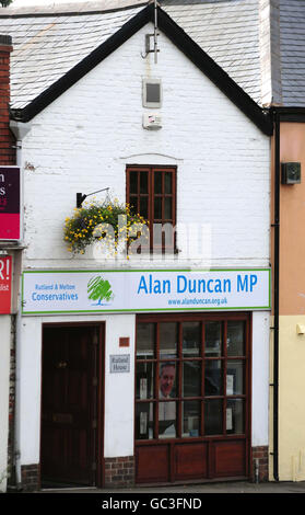 Alan Duncan demoted from the shadow cabinet Stock Photo - Alamy