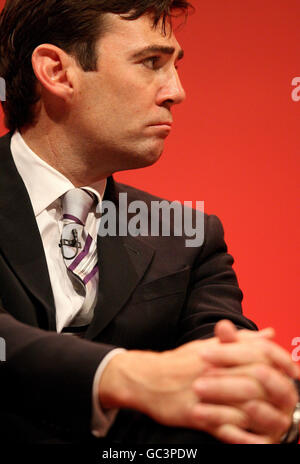 Health Secretary Andy Burnham speaks at The Health Debate 2010 at the ...