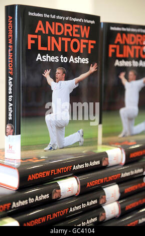 Andrew Flintoff book launch - London. Andrew Flintoff launches his new ...