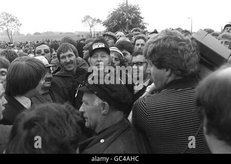 Arthur Scargill President of the NUM Miners Union. November 1978 ...
