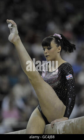 Great Britain's Rebecca Wing on the uneven bars during the Women's ...