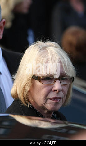 Boyzone member Stephen Gately (R) arrives with his boyfriend Eloy De ...