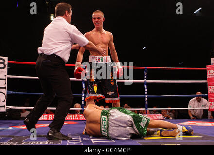 Boxing - Lightweight - Karl Place v Abul Taher - Bolton Arena Stock ...