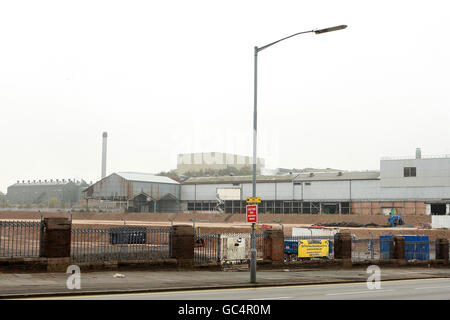 The Old MG Rover factory in Longbridge, Birmingham, UK in 2007 before ...