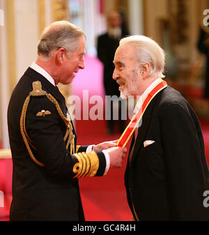 English actor Christopher Lee as Knight Kato in the Soviet Sweden film ...