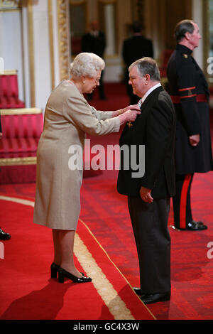 Mr. Howard Baggaley from Mansfield is made an OBE by The Queen at ...