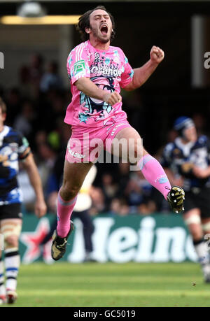 Julien Dupuy of Stade Francais during the Amlin Challenge Cup Final ...