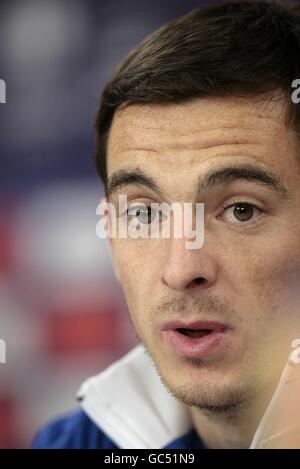 Everton's Leighton Baines during the UEFA Europa League Play-Off, First ...