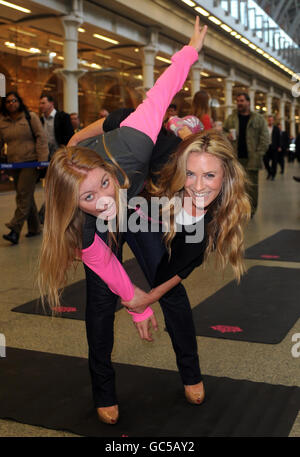 Georgie Thompson, the girlfriend of Declan Donnelly (left), and ex ...