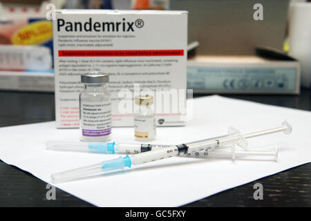 Pandemrix at a surgery in Bray Co Wicklow as the HSE begins its mass ...