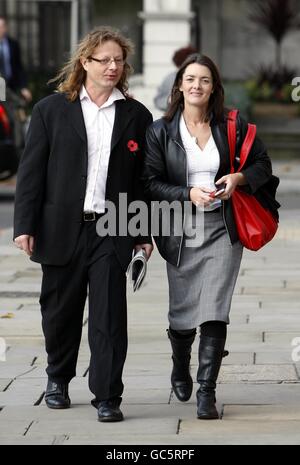 Jenny Paton from Poole in Dorset pictured with her partner Tim Joyce ...