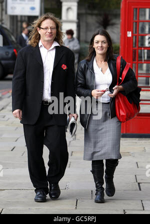 Jenny Paton from Poole in Dorset pictured with her partner Tim Joyce ...