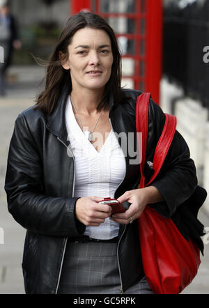 Jenny Paton from Poole in Dorset pictured with her partner Tim Joyce ...